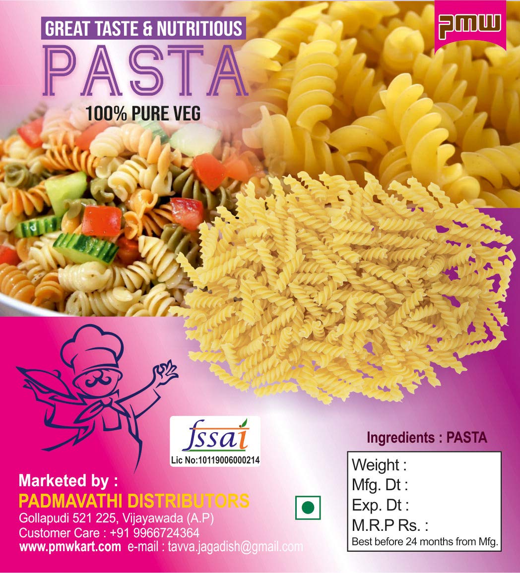 Pmw - Pasta Noodles - Fryums - Ready to Cook - 15 Grams Fryums Masala ...