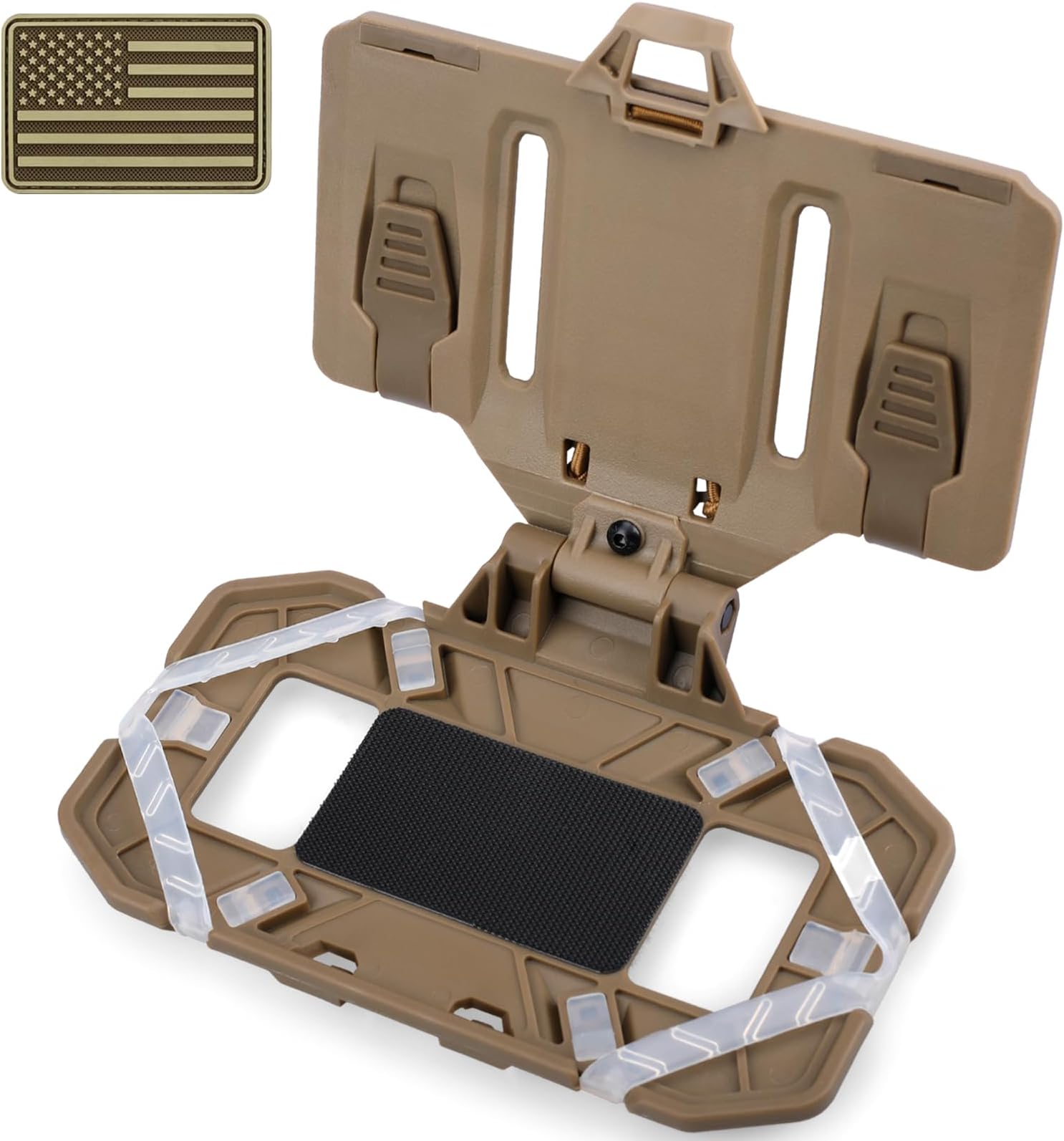 Amazon.com: CRUSHUNT Tactical Vest Phone Holder Universal Phone Chest ...