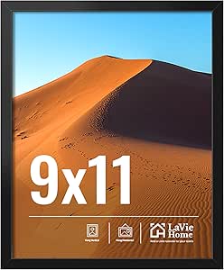 Amazon.com - LaVie Home 9x11 Picture Frame for Wall Display, 9x11 Black ...