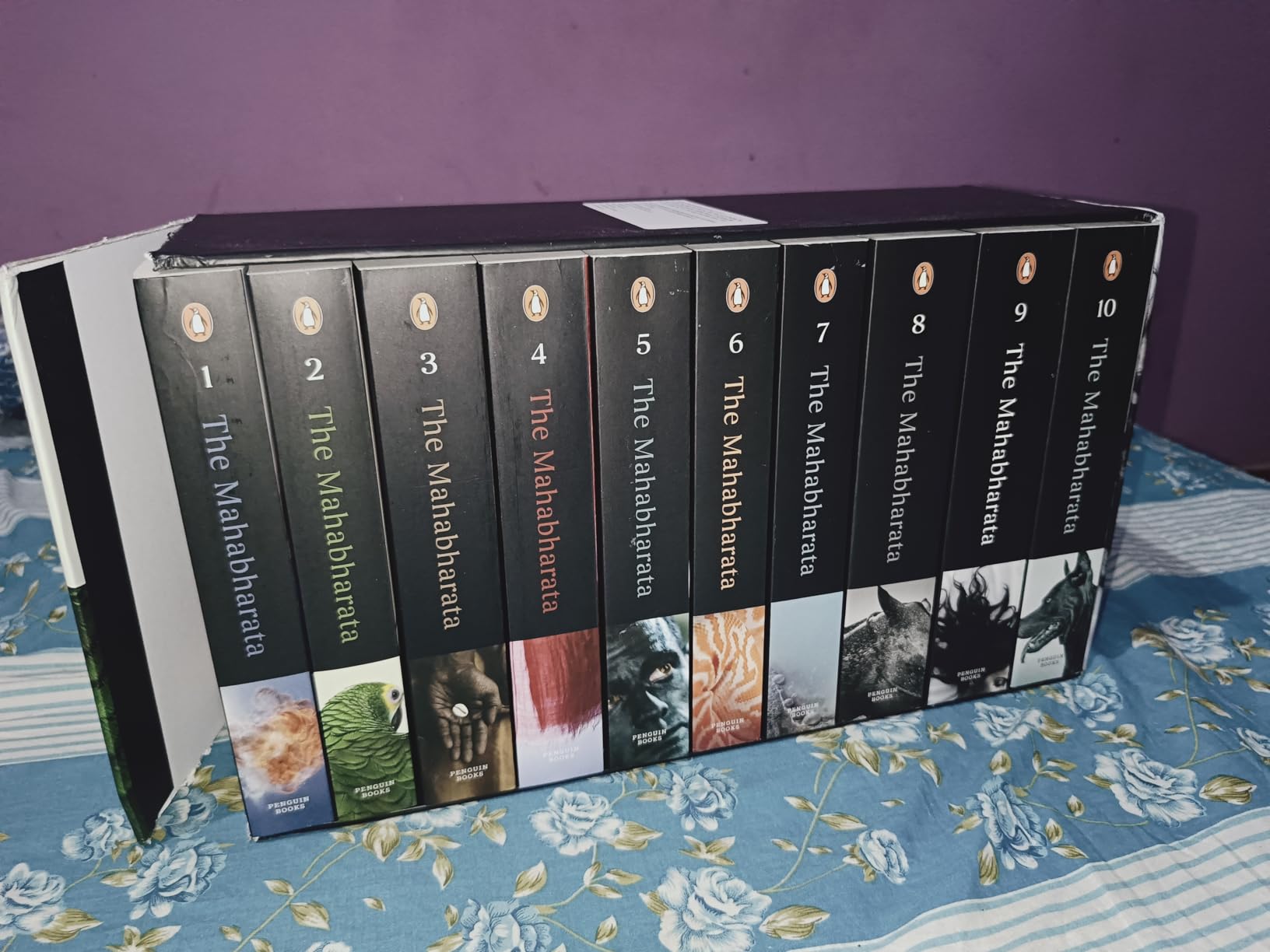 Buy The Mahabharata (Box Set): A Set of 10 Contemporary Books with ...