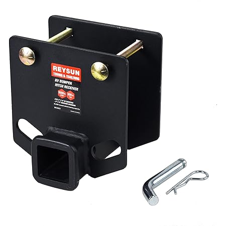Amazon.com: Towever 83801 RV Bumper Hitch Receiver 2 inches Adapter for ...
