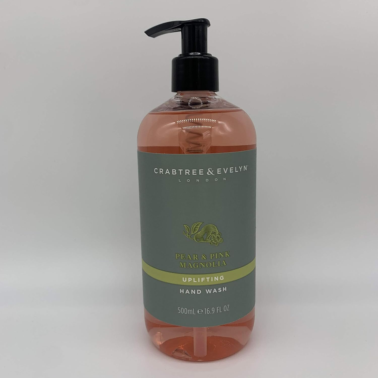 Crabtree & Evelyn Pear and Pink Magnolia Hand Wash, 500ml/16.9 Fl Oz ...