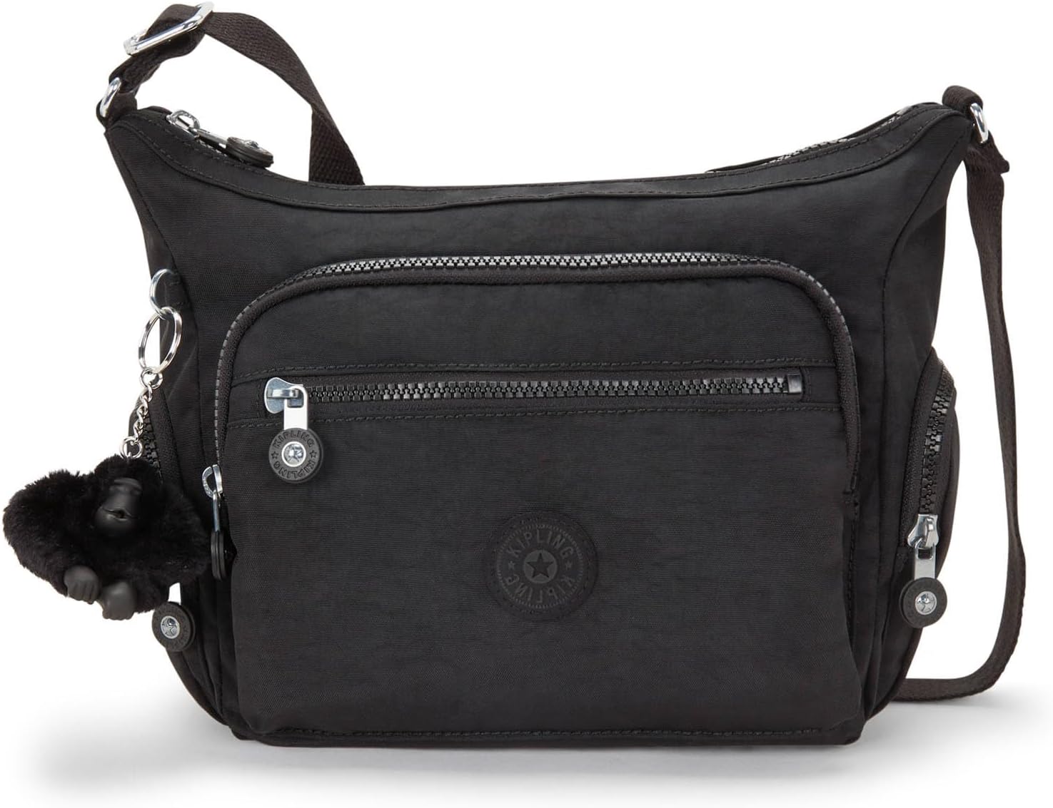Amazon.com: Kipling Gabbie S, Negro (Black Noir), Bolso cruzado pequeño Gabbie para mujer, bolso ...