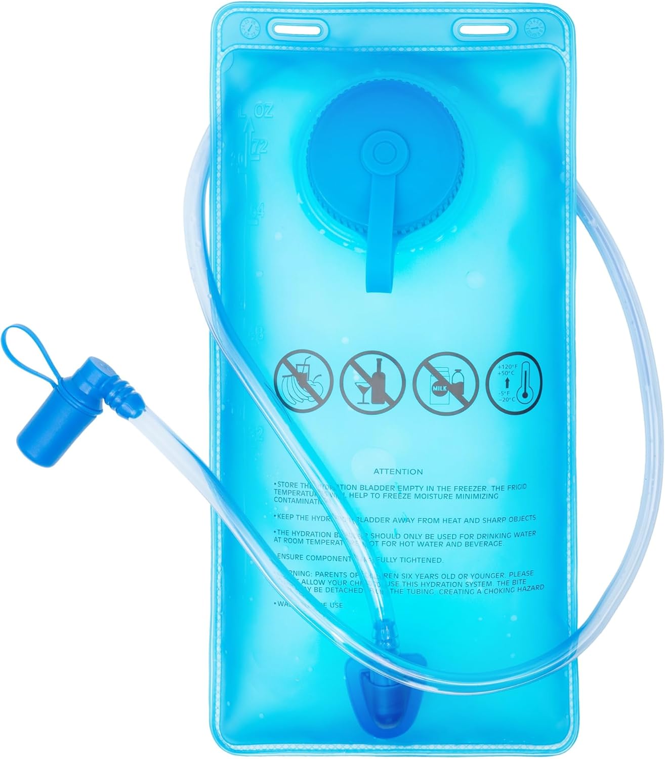 Amazon.com : EVERFUN Hydration Bladder 2L 70oz Water Reservoir for ...