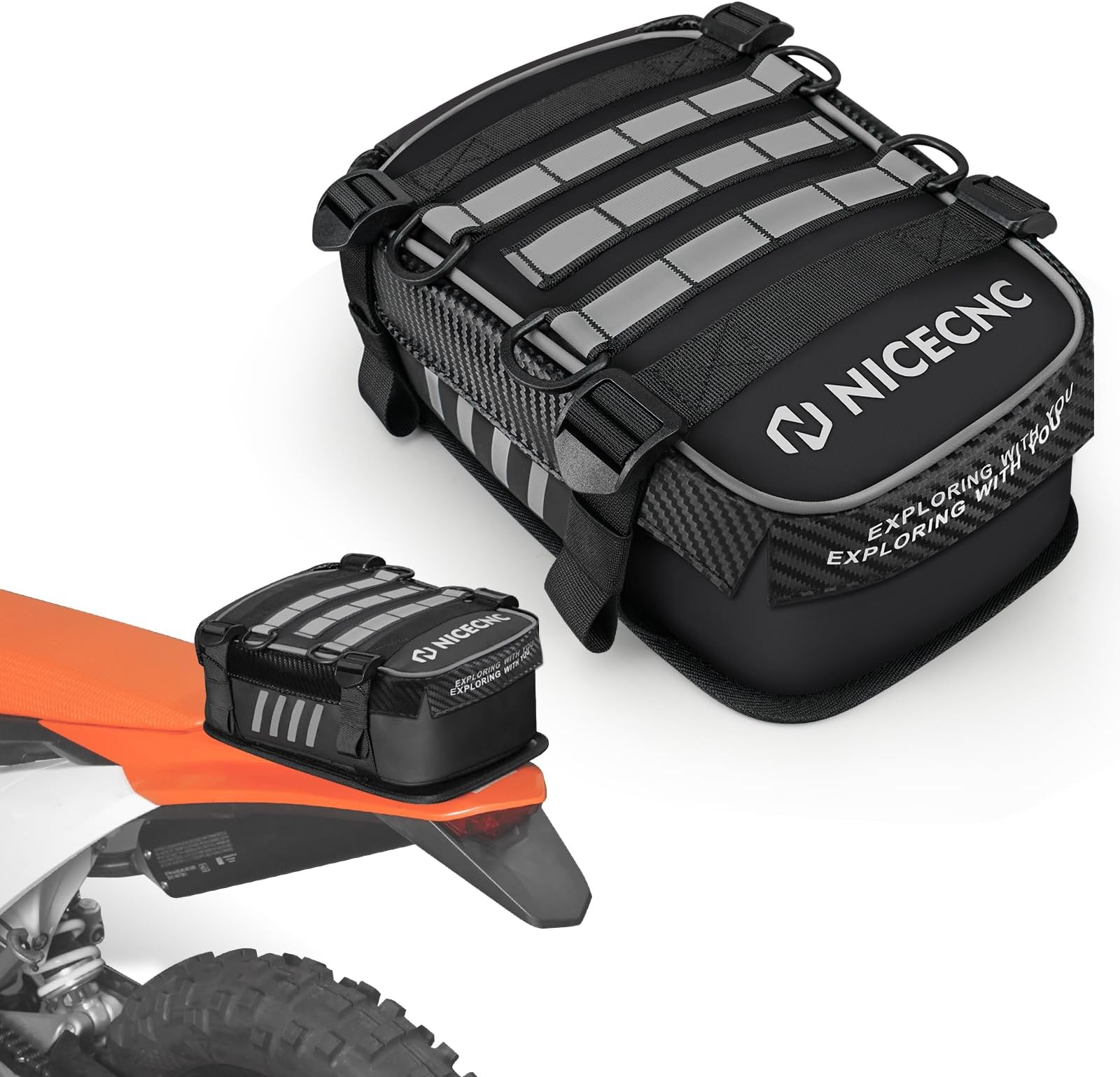 Amazon.com: KTM NEW UNIVERSAL WATER PROOF REAR BAG EXC XC SX SXF SXS ...