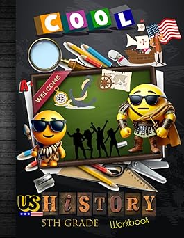 5th Grade US History Workbook: Grade 5 Lesson American Social Studies ...