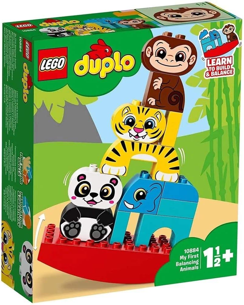 LEGO DUPLO My First 10884 Balancing Animals Building Blocks (15 Piece ...