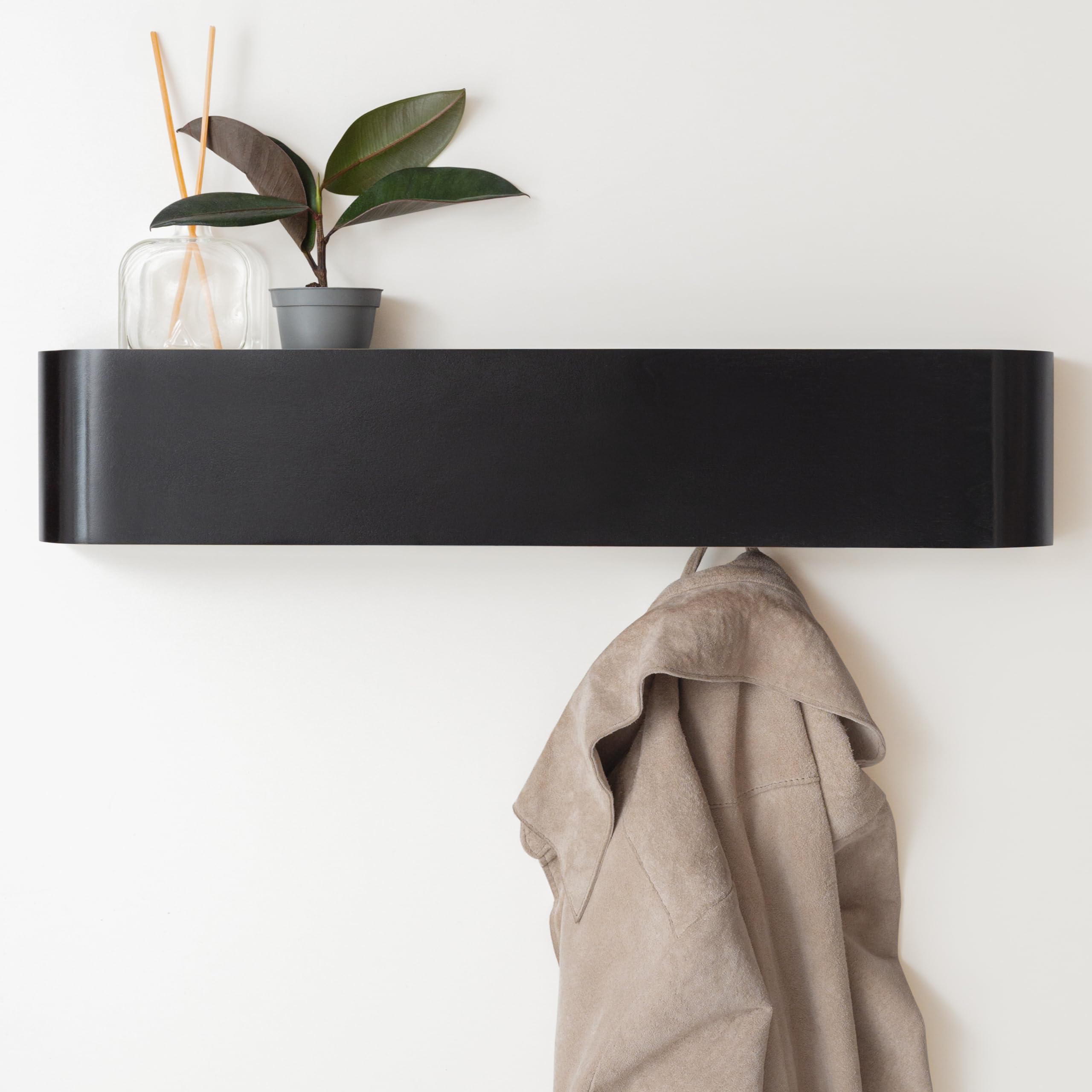 Kazai. Wall-Mounted Coat Rack 'Toke' | Modern Design Coat Rack with ...