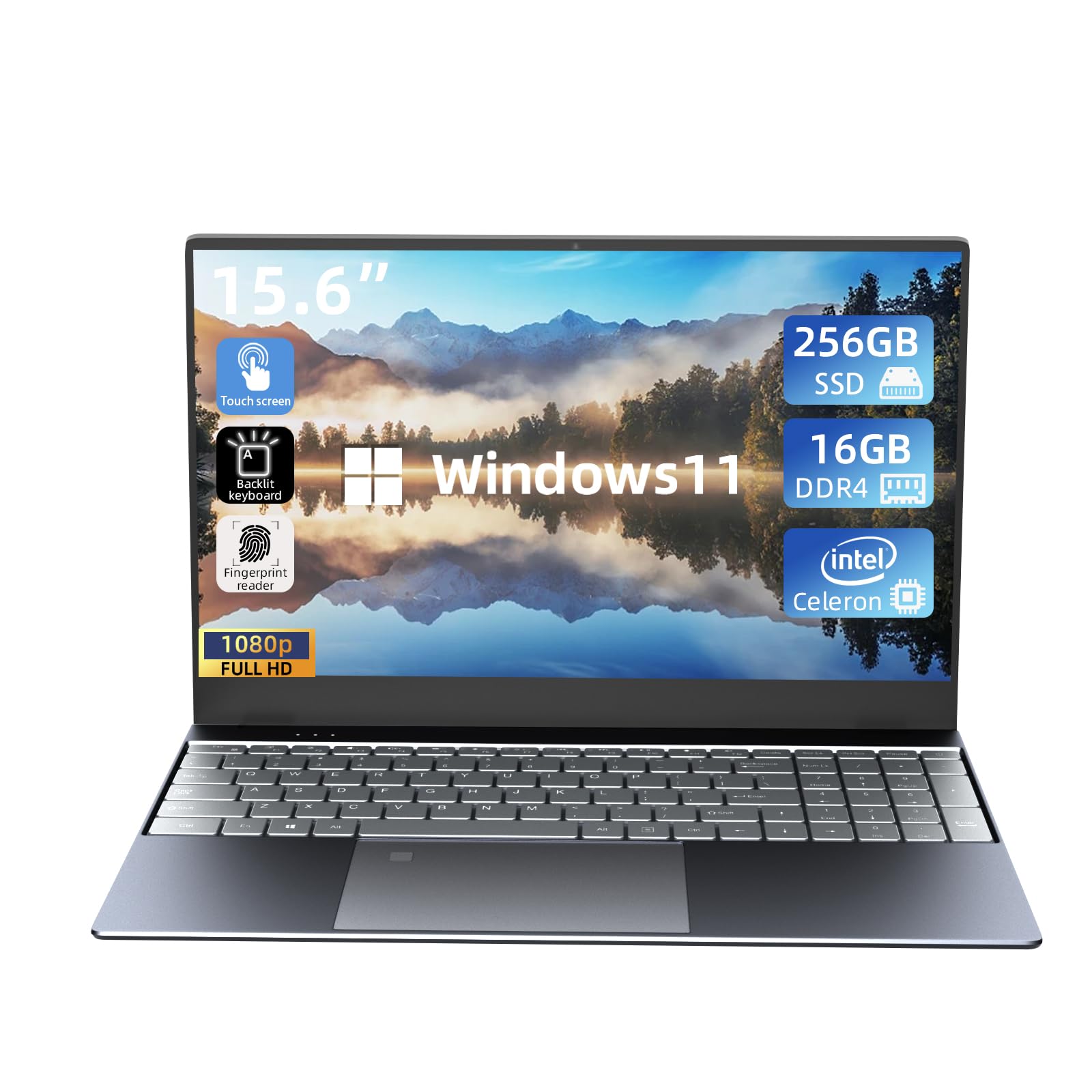 Snapklik.com : Morostron 15.6 Touch Screen Laptop Computer Windows 11 ...