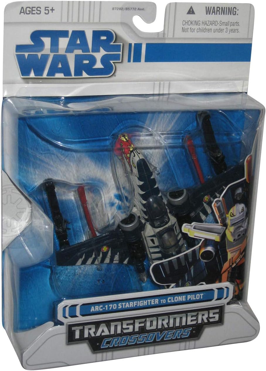 Star Wars Transformers - Arc-170 Starfighter to Clone Pilot : Amazon.co ...