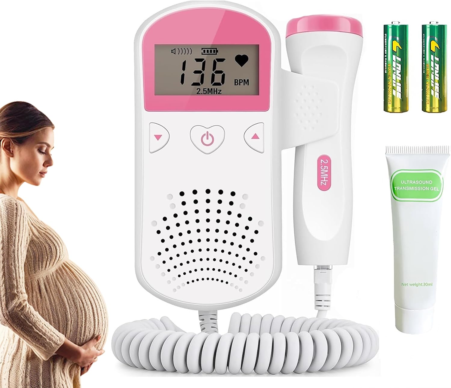 Amazon.com: Bags for fetal Heartbeat Doppler Pregnancy Accessories ...