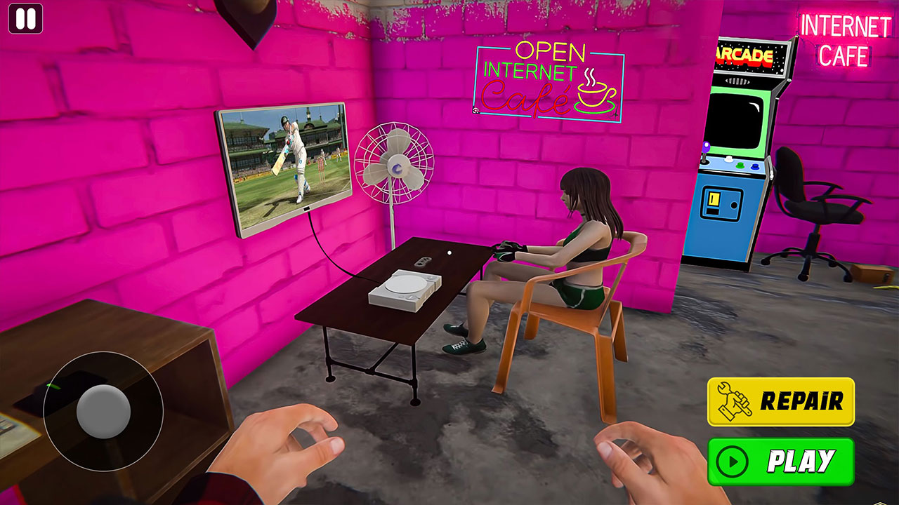 My Internet PC Cafe Gaming Zone Simulator Games 3D - My Computer Repair ...