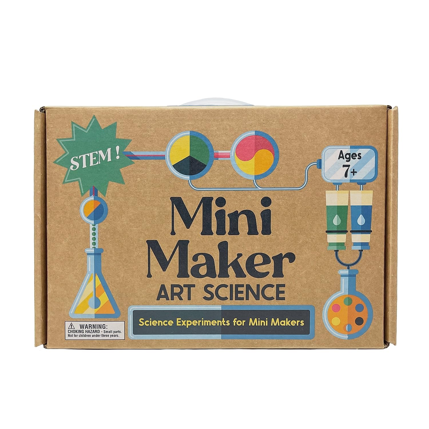 Snapklik.com : Carson Dellosa 29pc Mini Maker Art Science Kit, Crafts ...