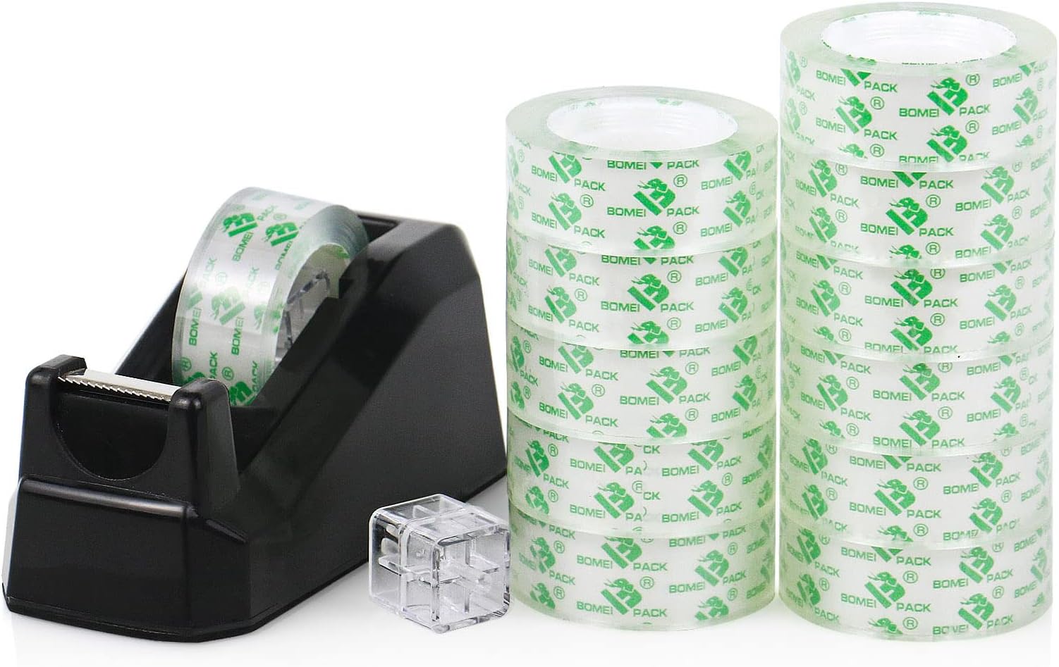 Amazon.com : Officemate Recycled 2-in-1 Heavy Duty Tape Dispenser, 1 ...