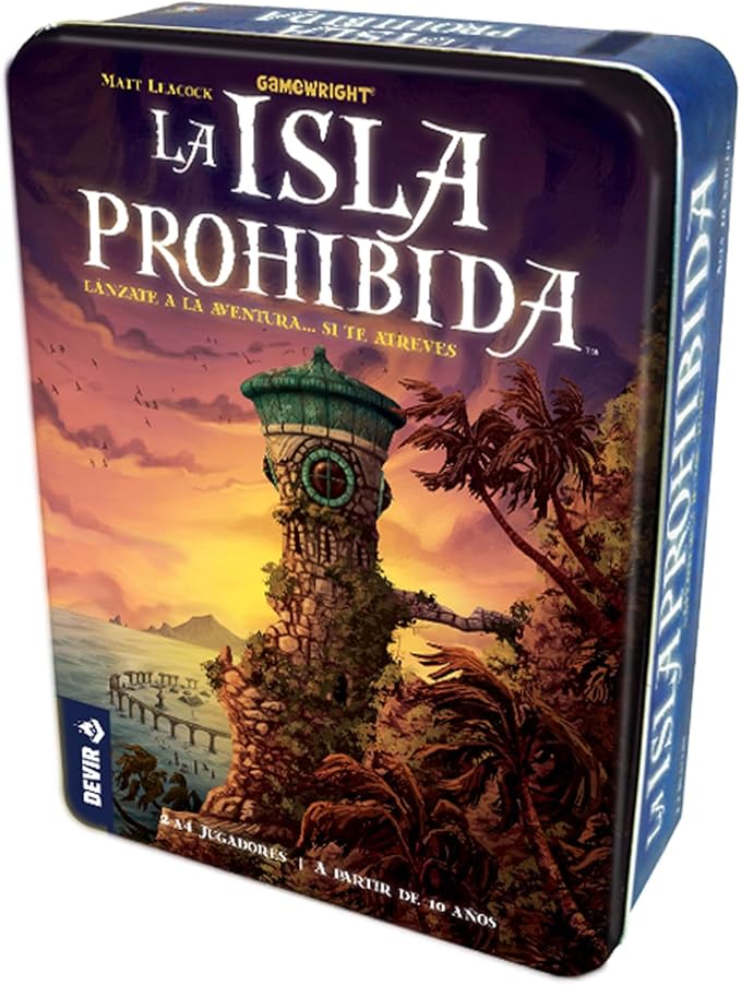 Amazon.com: Devir - Juego de mesa The Forbidden Island : Juguetes y Juegos