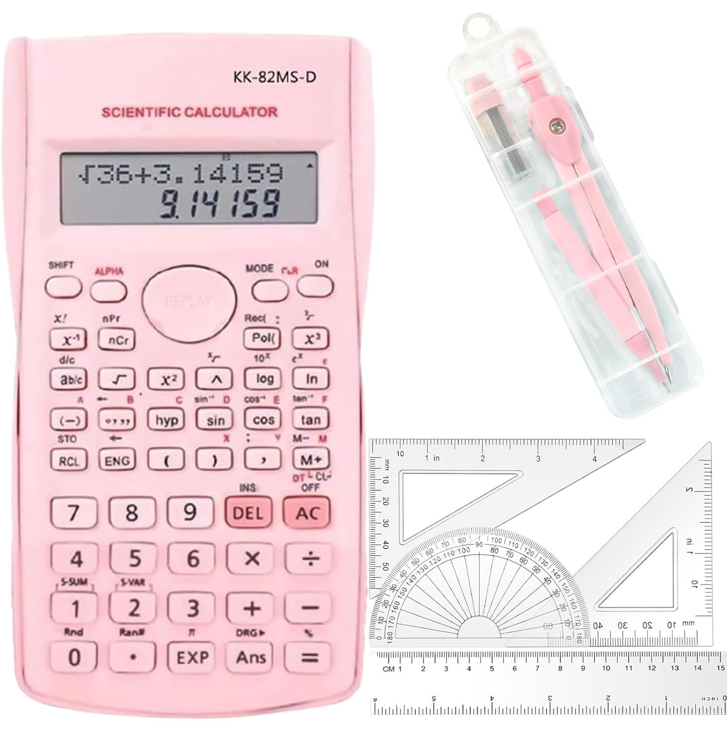 Scientific Calculators Protractor and Compass - Protractor and Compass ...