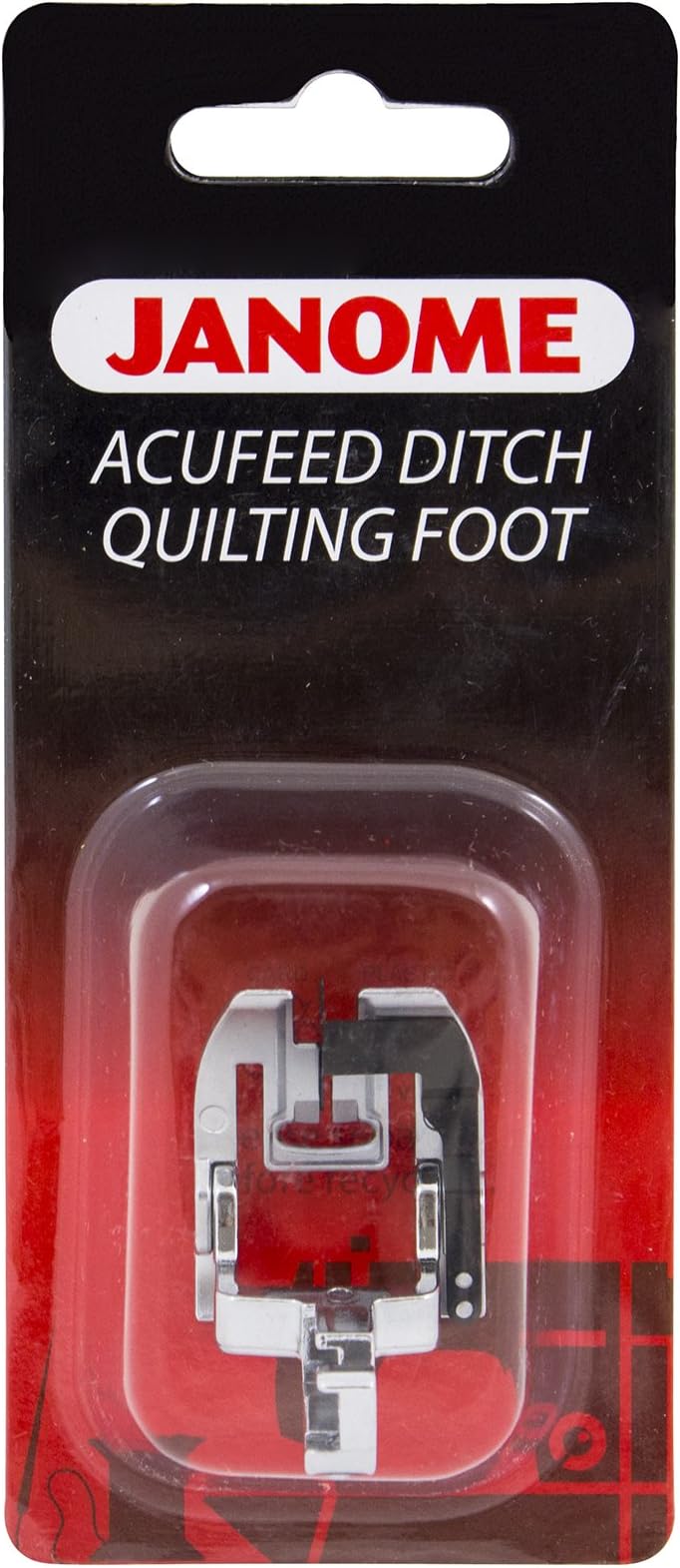 Amazon.com: Janome AcuFeed Quilt Piecing Foot (Twin) for 9mm Machines