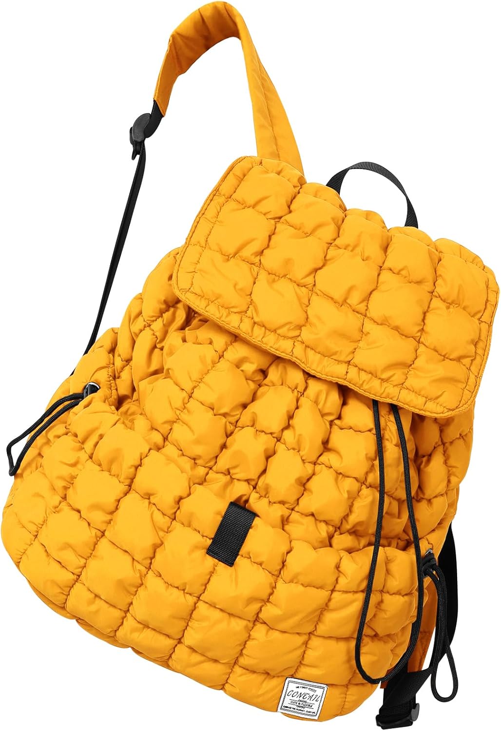Amazon.com | CONTAIL 18L 14 Inch Quilted Puffer Backpack,Top Flap ...