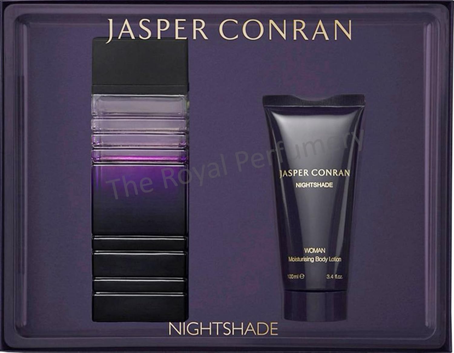 Jasper Conran Nightshade Woman Eau de Parfum Spray 100ml & Body Lotion ...