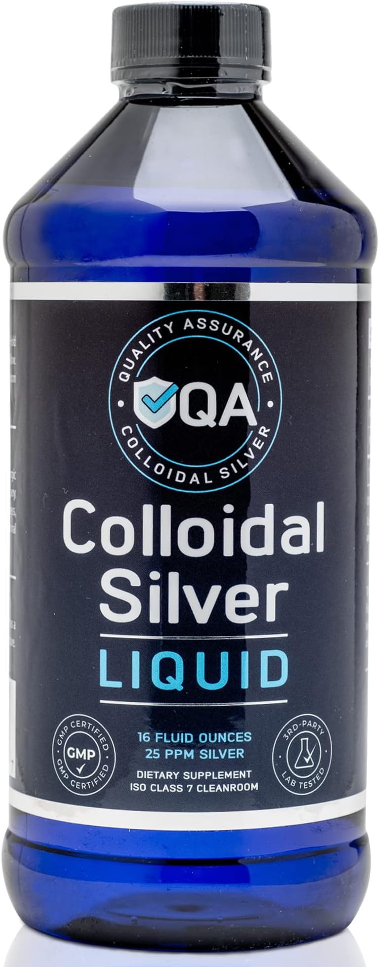 Amazon.com: QA Colloidal Silver Liquid for Immune Support - 25 PPM - 16 ...