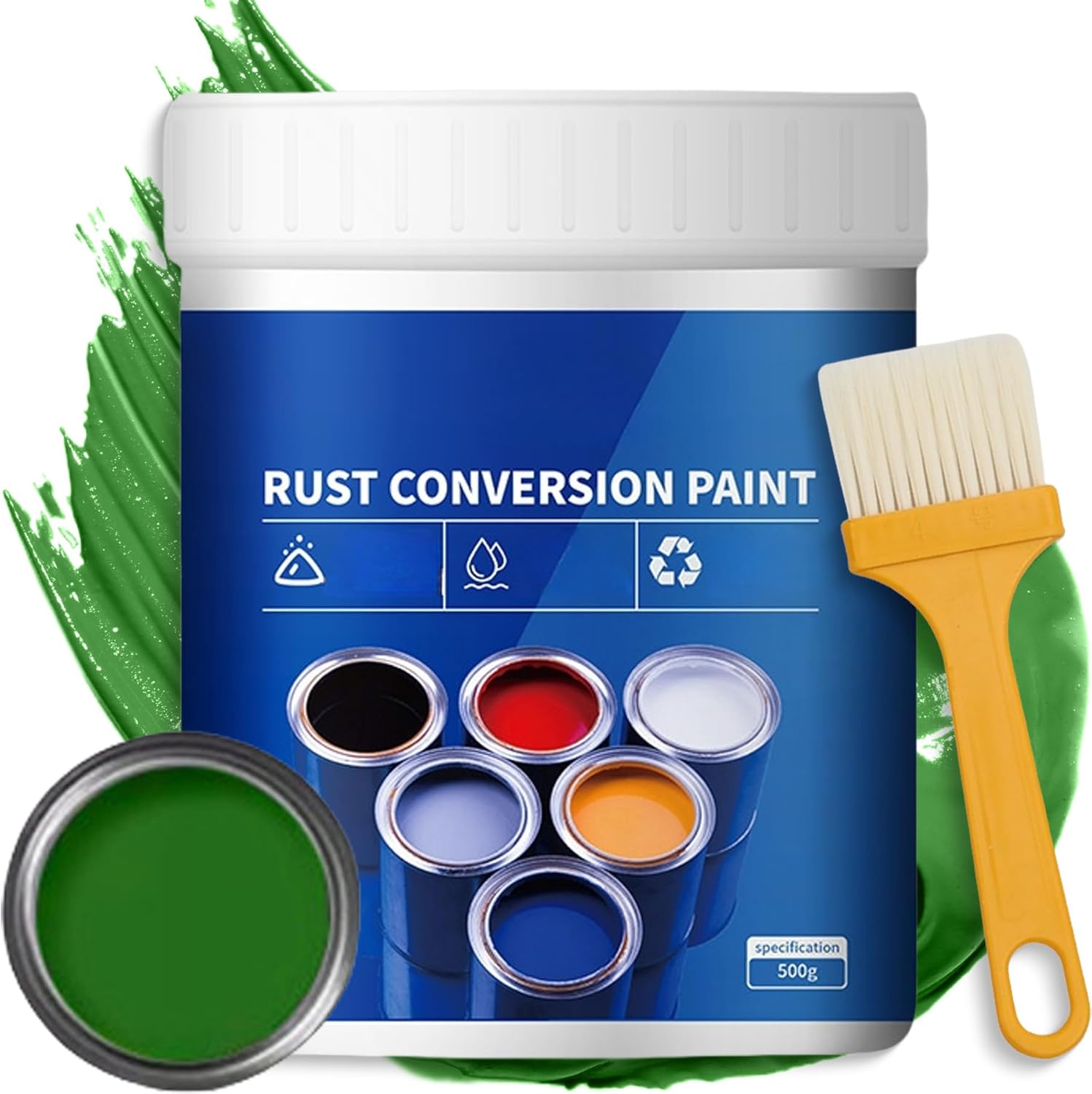 Amazon.com: Weatherproof Rust Converter Paint for Metal, 2 in 1 Rust Conversion Paint, Rust ...