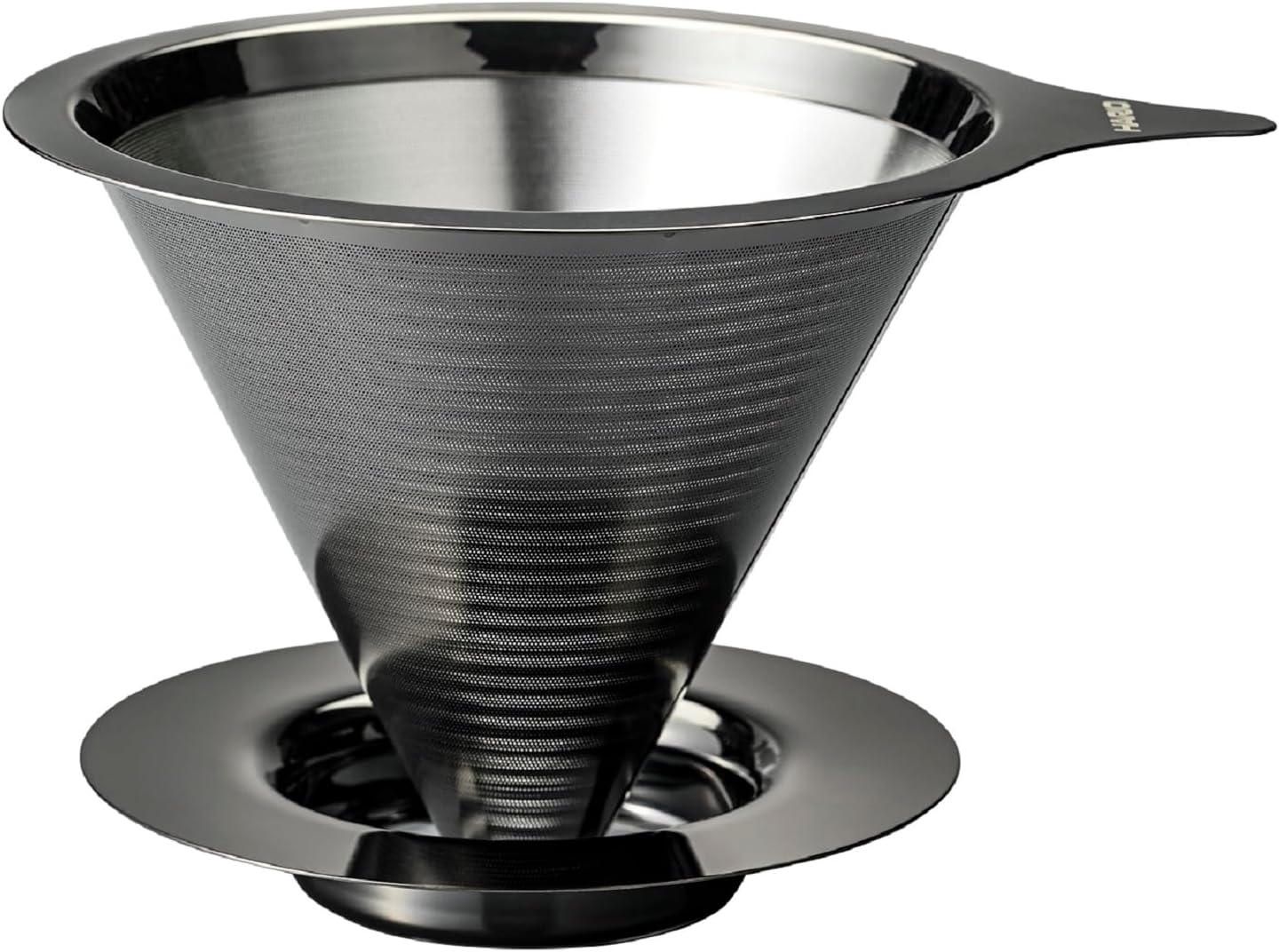 Amazon.com: HARIO DMD-02-MBK Double Mesh Metal Dripper for 1-4 Cups ...
