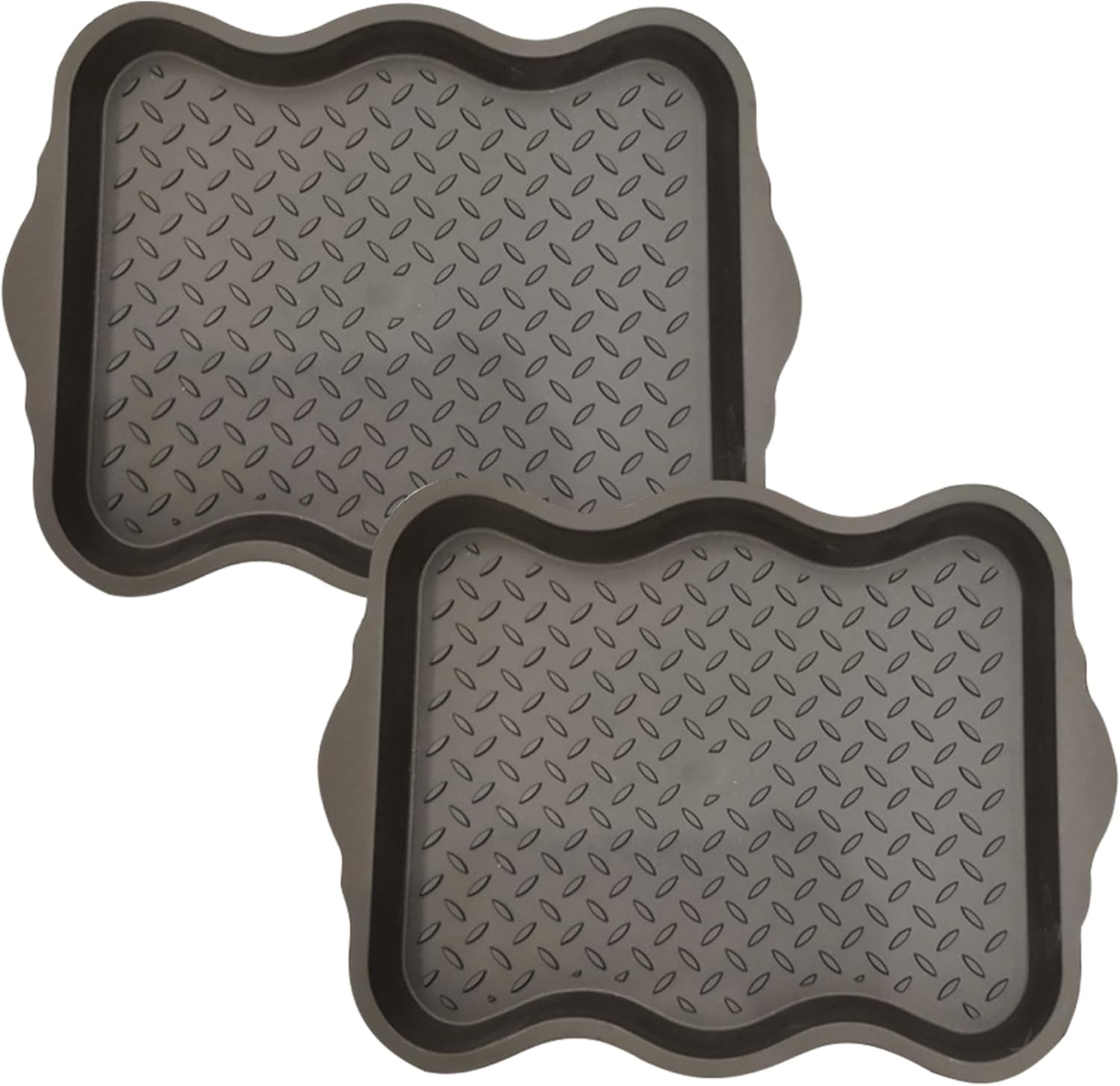 Amazon.com: Boot Trays for Entryway, 2PCS 20x15 Inch Shoe Tray Non Slip ...