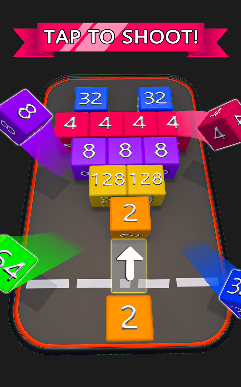 2048 Cube Merge Shooter Game App On Amazon Appstore