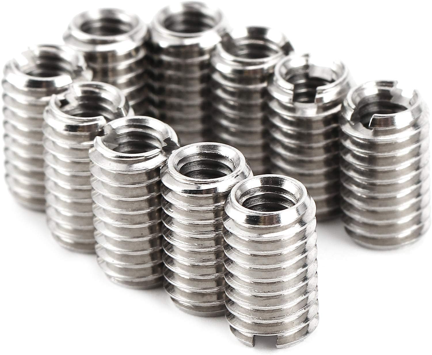 Amazon.com : HITHUT Stainless Steel 1/4"-20 Female to 3/8"-16 Male ...