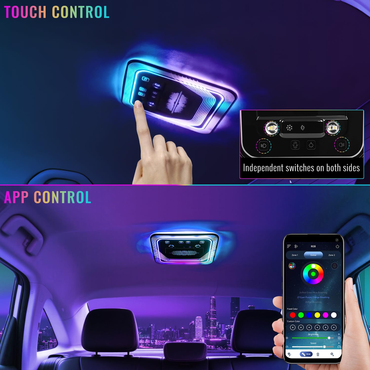 Snapklik.com : AMSPRAC Universal Car Rear Dome Light Replacement ...
