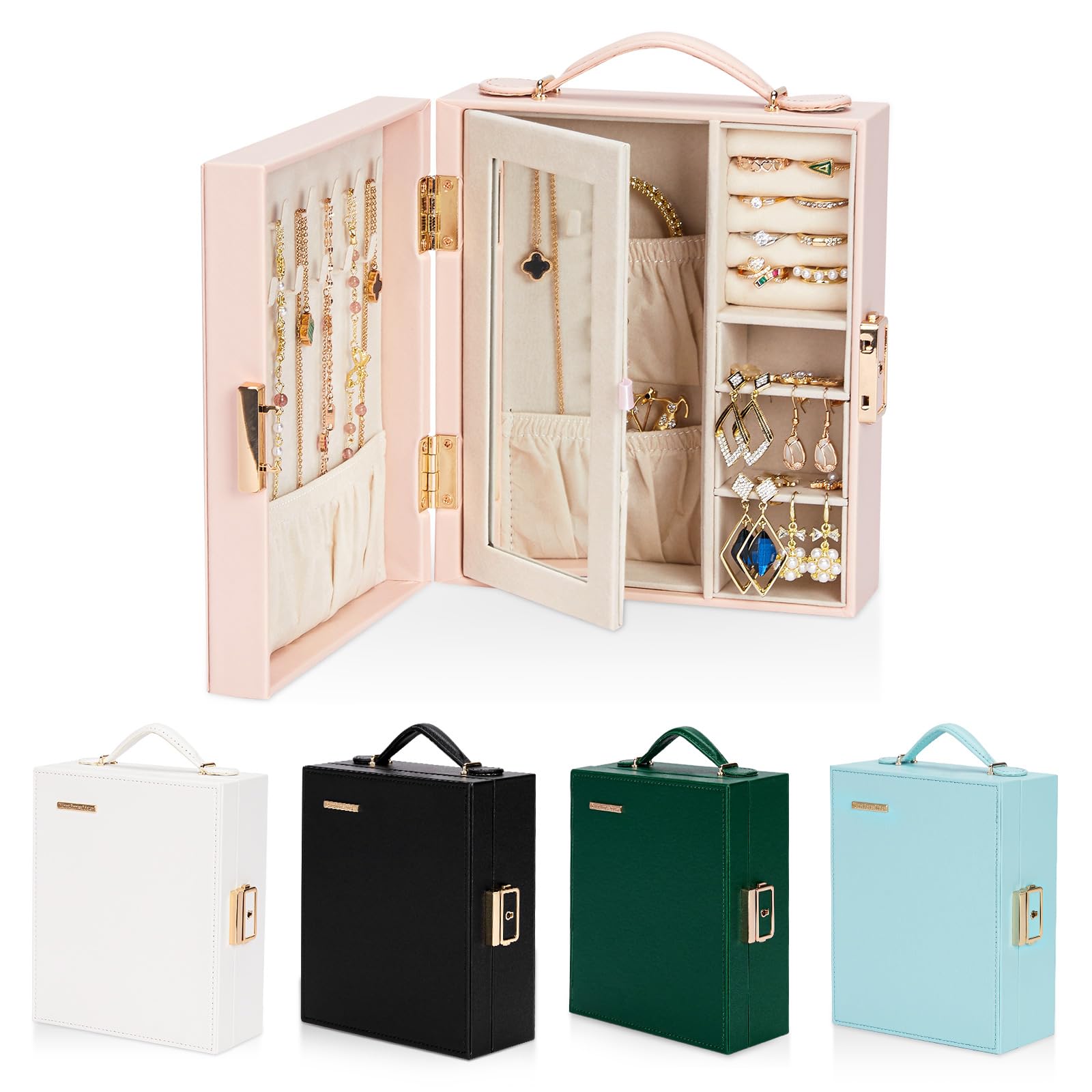 Amazon.com: Enthralite Travel Jewelry Case|Travel Must Have|Portable ...