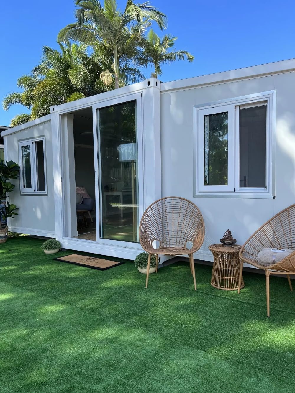 Amazon.com: Luxury 19×20FT Prefab Folding Container Home 1 2 3 Bedroom ...