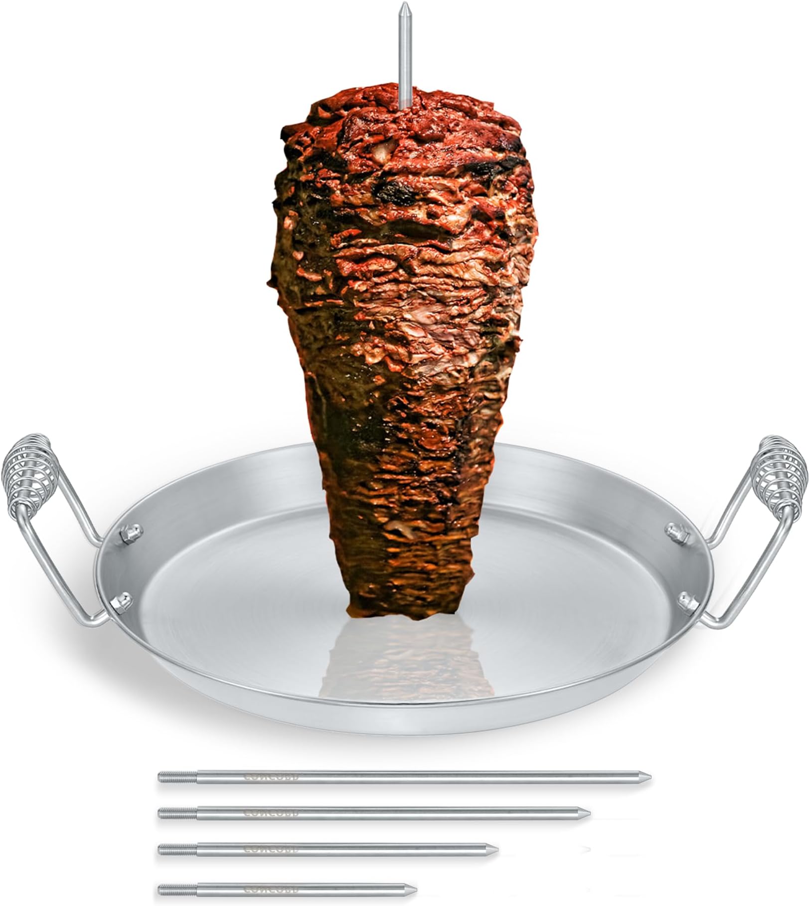 Amazon.com: BBQ Rack Vertical Skewer, Trompo Para Tacos al Pastor ...