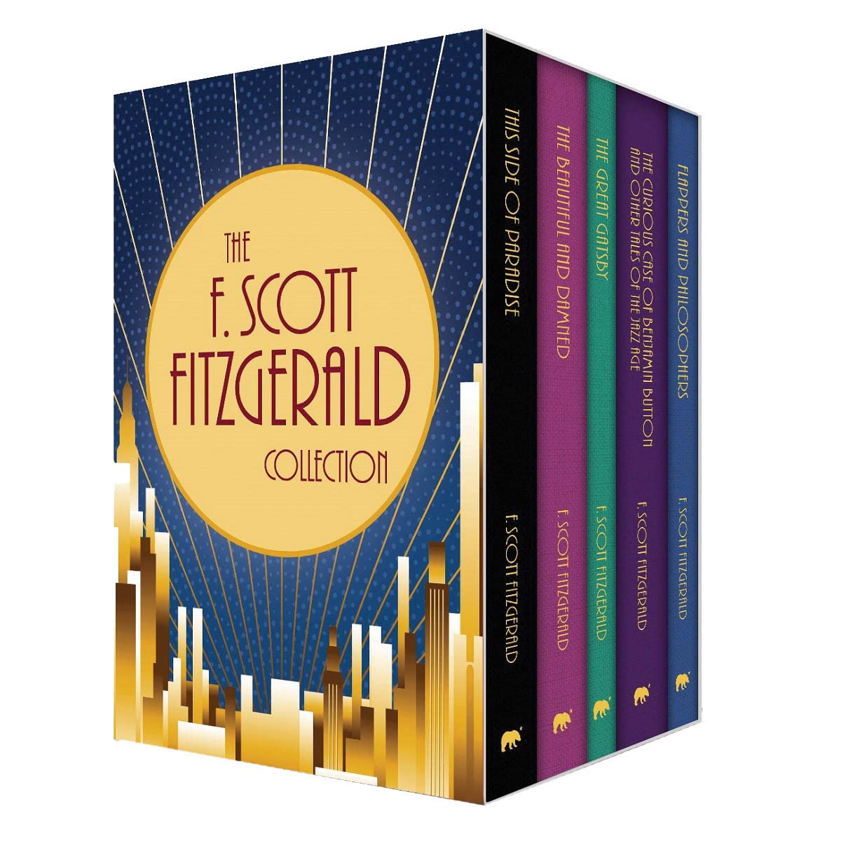 The F. Scott Fitzgerald Collection: Deluxe 5-Volume Box Set Edition ...