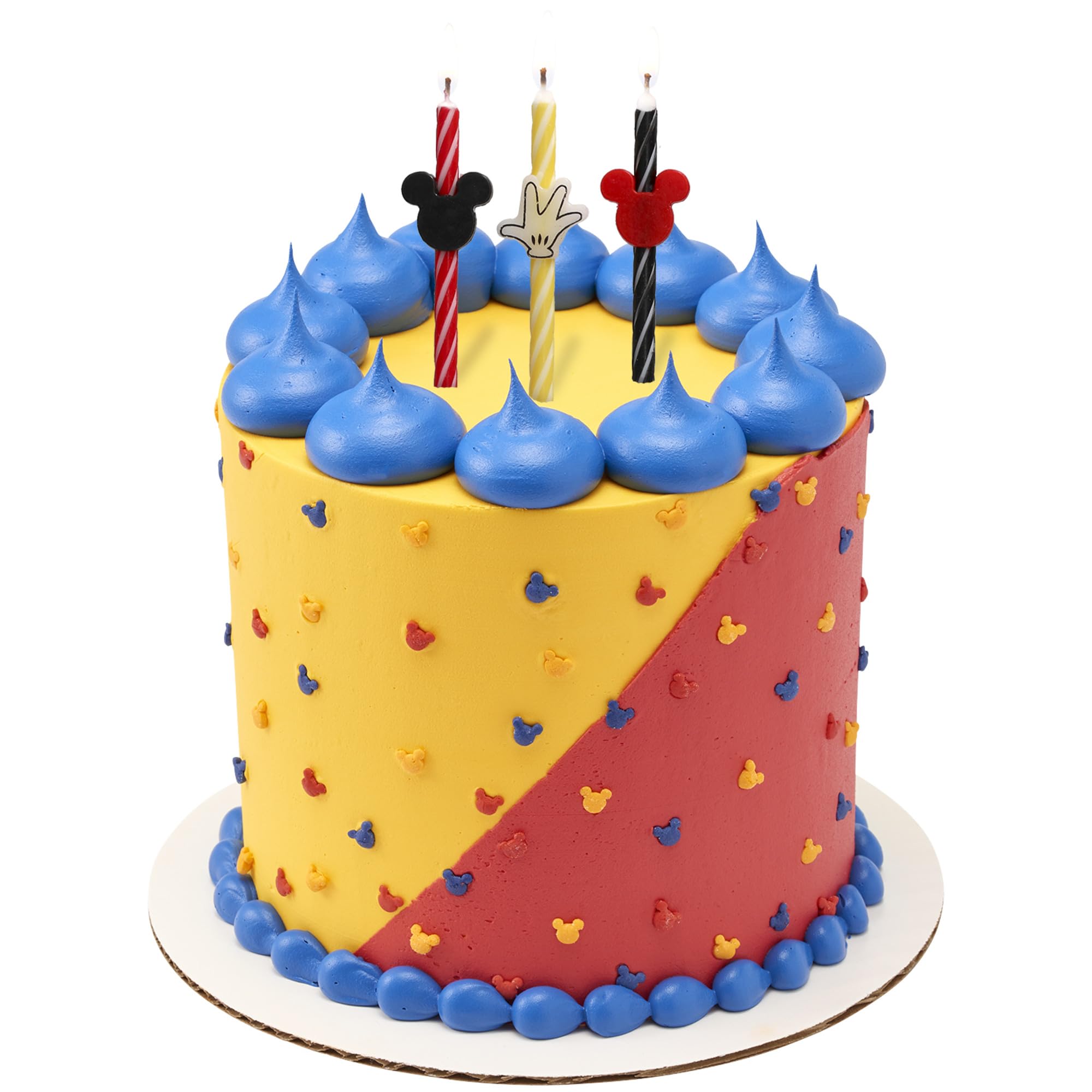 Snapklik.com : Disneys Mickey Mouse Birthday Cake Candles 6 Birthday ...