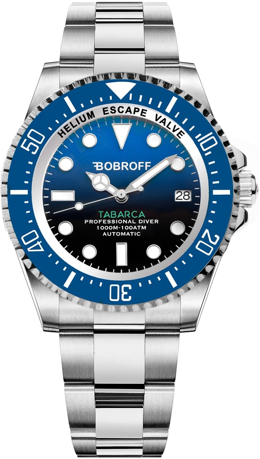 Bobroff Tabarca - Reloj de Hombre automático Diver Profesional de Buceo ...