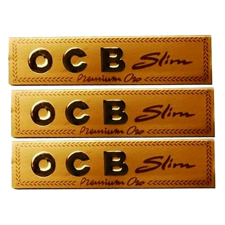 OCB France Auth. Seller RATTAN EXPO OCB GOLD PREMIUM Oro Slim King size ...