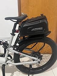 Amazon.com: ROCKBROS Bike Rack Bags - Hard Shell Bicycle Rear Rack Bag ...