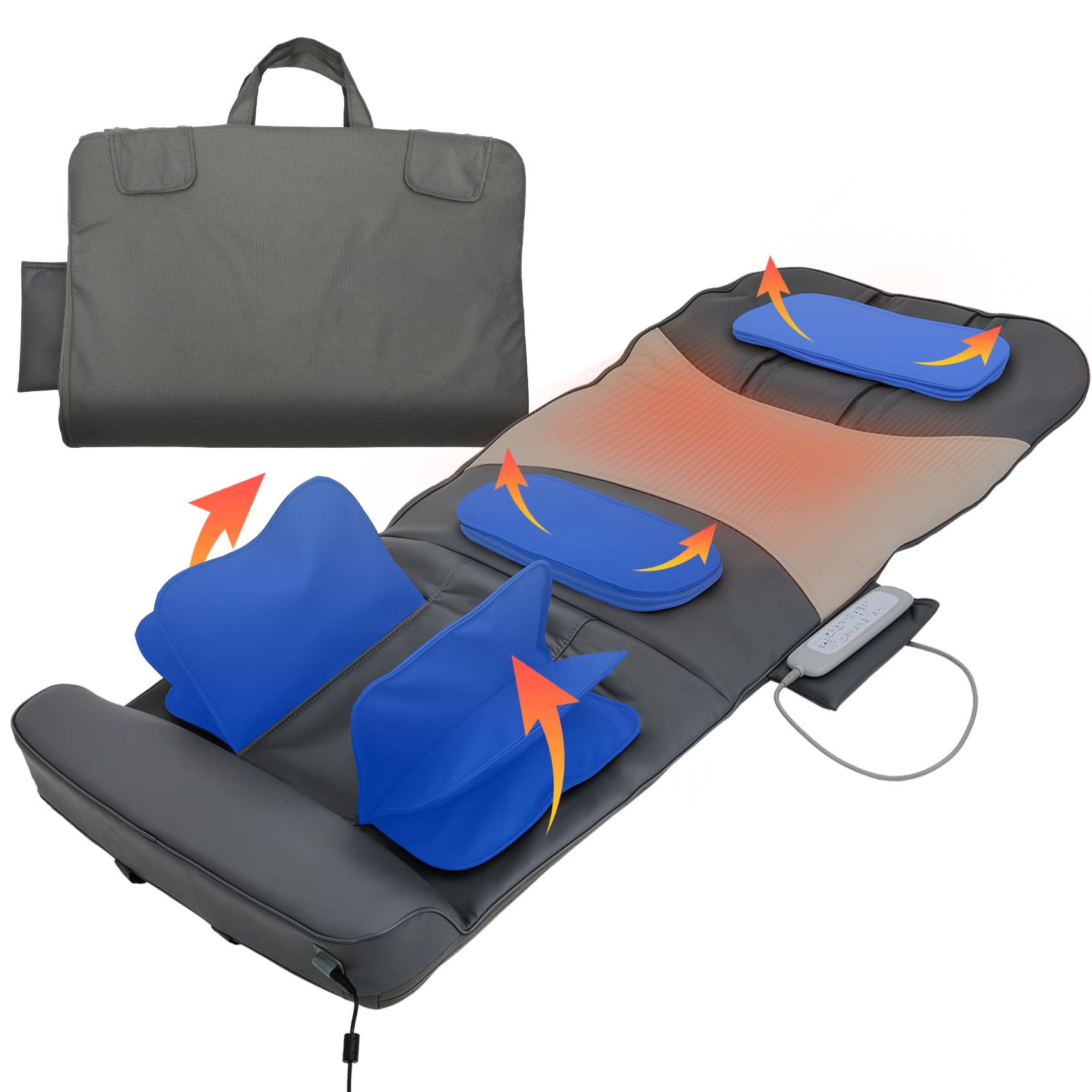 Amazon.com: Sienson Full Body Air Massage Mat with Heat，3D Stretching ...