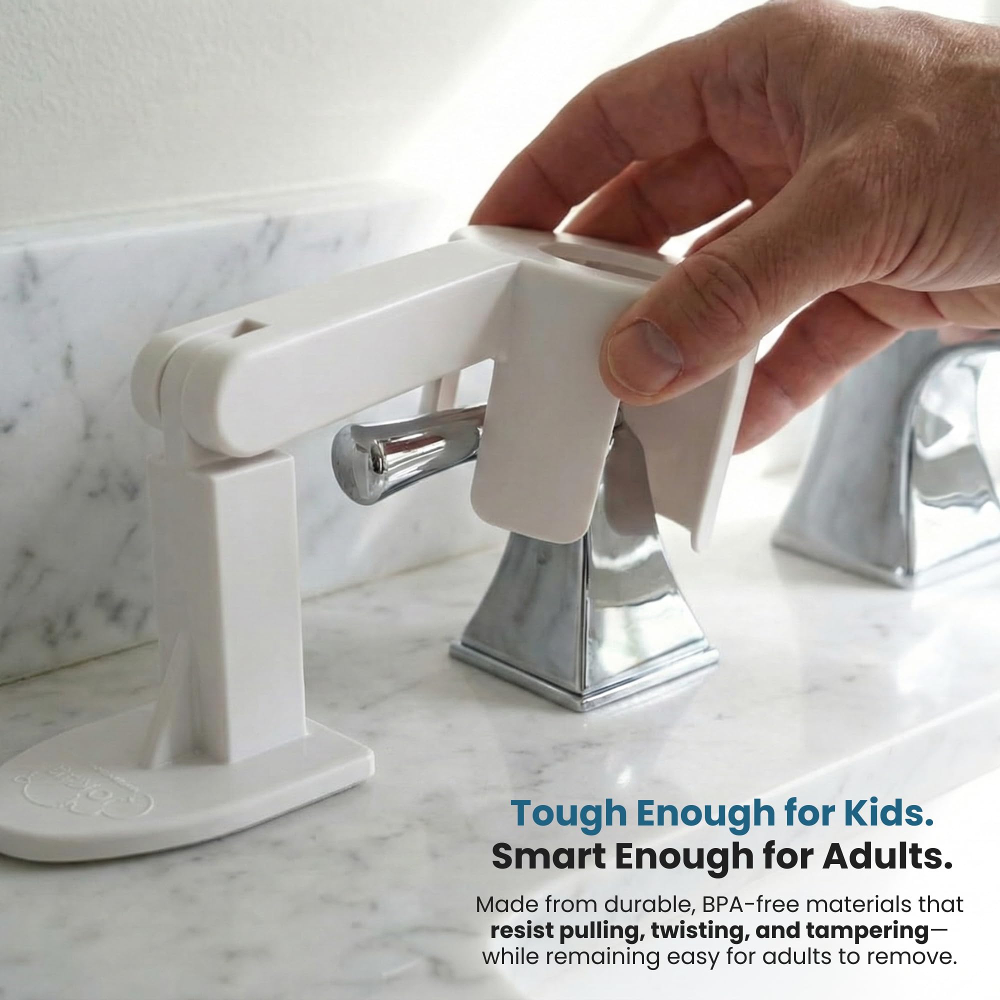 Snapklik.com : Child Safety Guard Multi-Use Lock For Sink, Shower, And ...