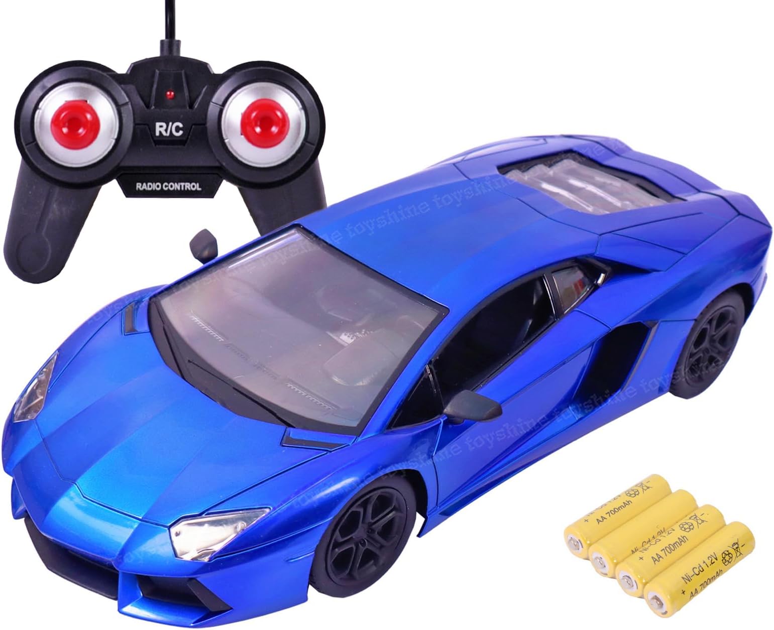 Toyshine Remote Control Car, 4 Channel Rc Car with Headlight, Opening ...