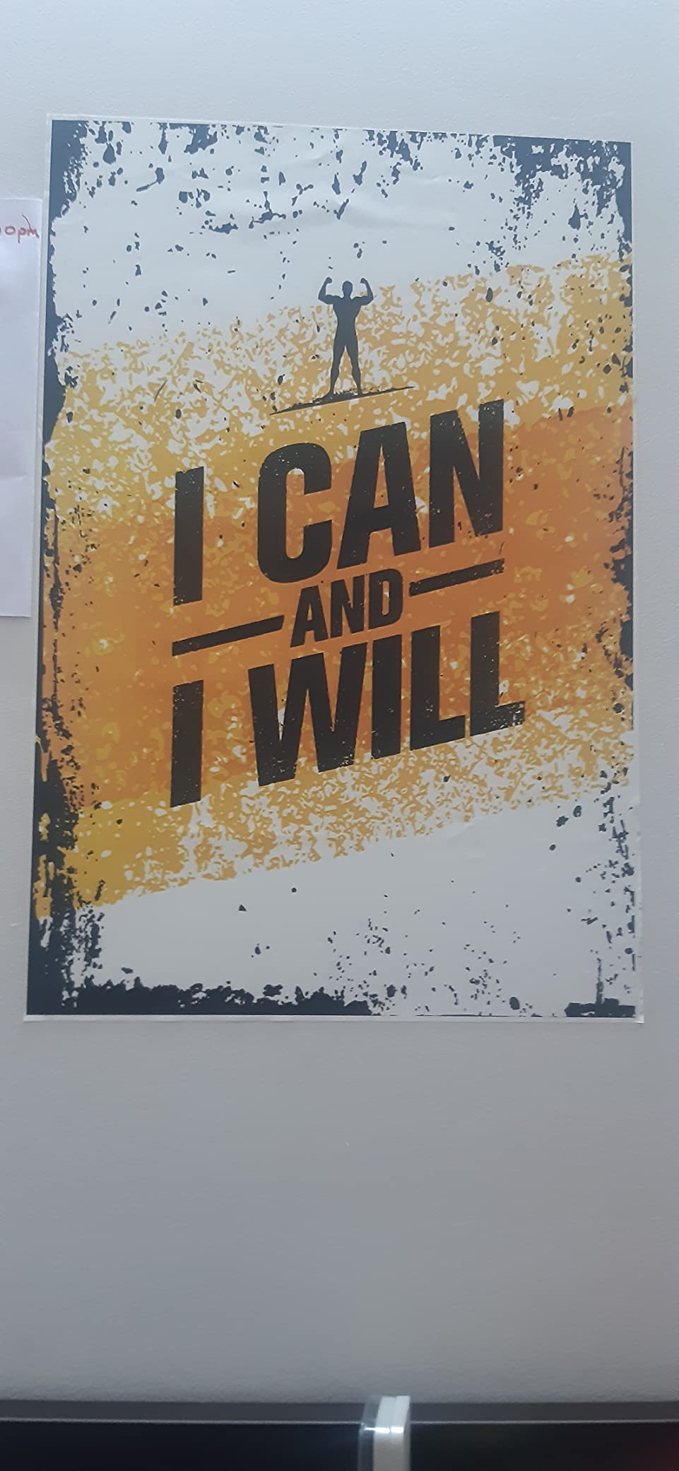 i can and i will |Motivational Poster|Inspirational Poster|Gym poster ...