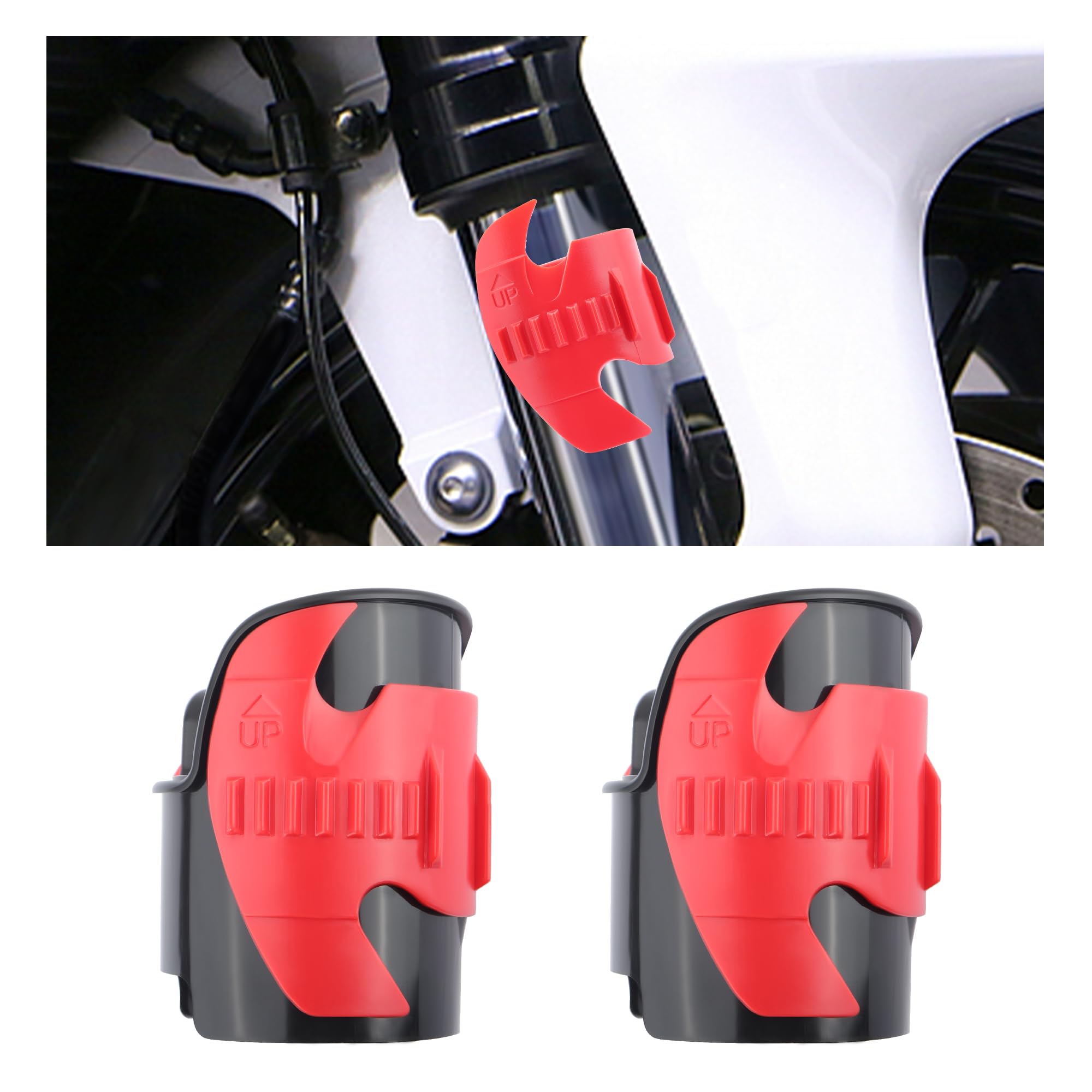 Amazon.com: 2PCS Motorcycle Fork Seal Cleaner,Front Shock Absorbers ...