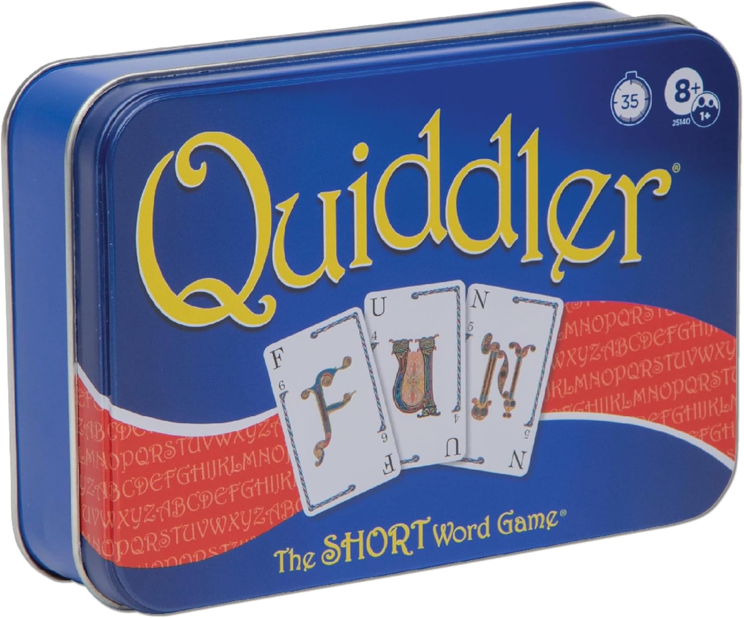 Amazon.com: Playmonster Quiddler Card Games for Kids - Collectors Tin ...
