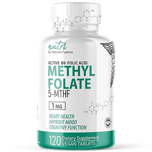 Snapklik.com : Natures Fusions Nutri 5-MTHF L Methylfolate 1MG - 4 ...