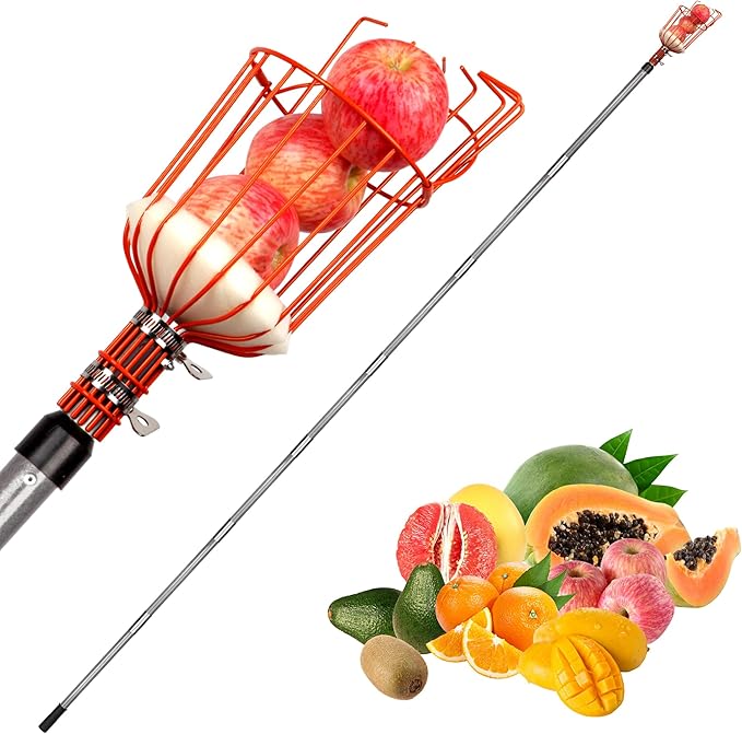 Amazon.com : Walensee 23FT Fruit Picker, Adjustable Fruits Picker Tool ...