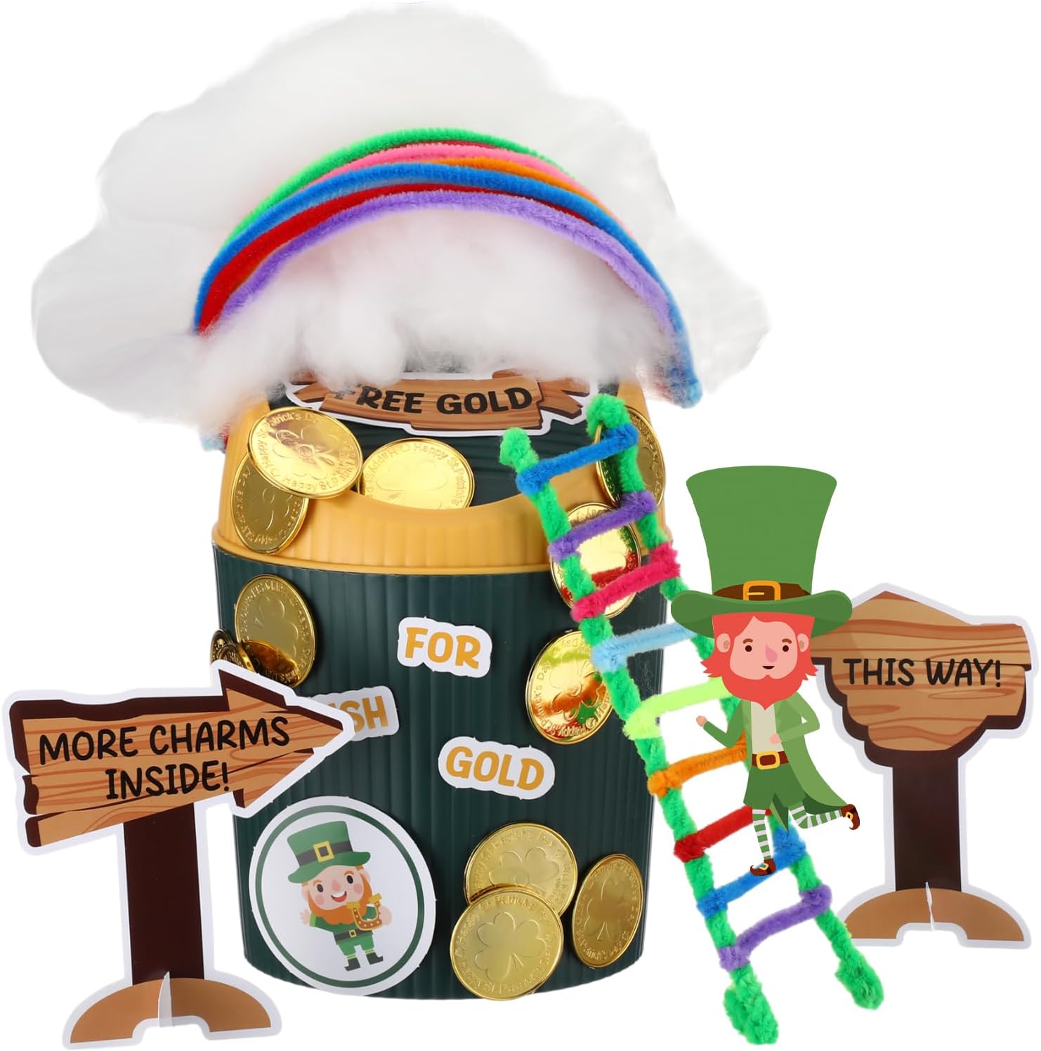 Amazon.com: Jetec Leprechaun Trap Kit with 8 x 5 Green Trap Box St ...