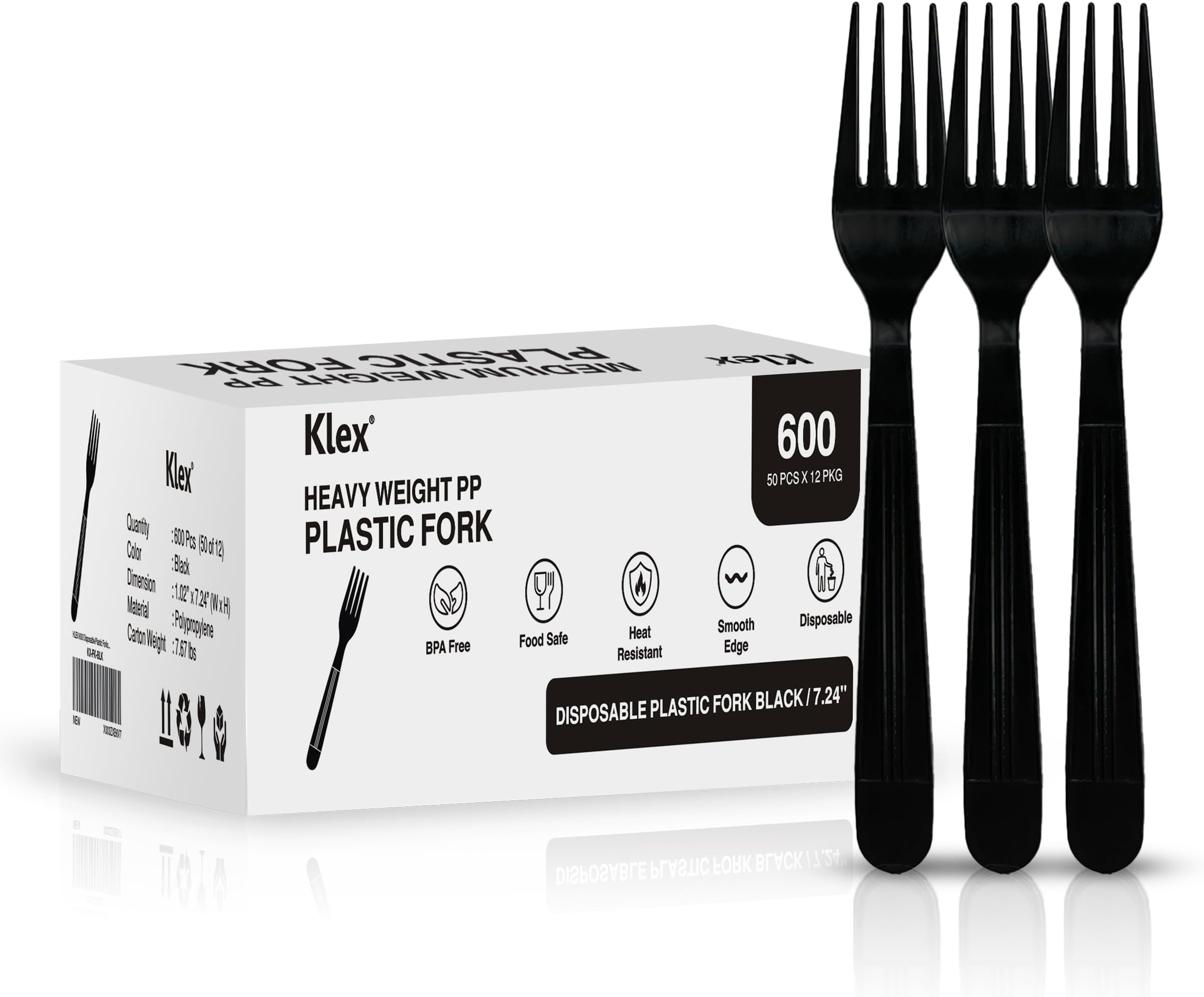 Amazon.com: AmerCareRoyal Heavy Weight Unwrapped Disposable Polystyrene ...