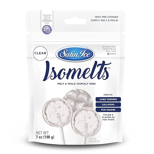Amazon.com: Satin Ice Isomelts, Clear, 7 Ounce Pouch - Melt and Mold ...