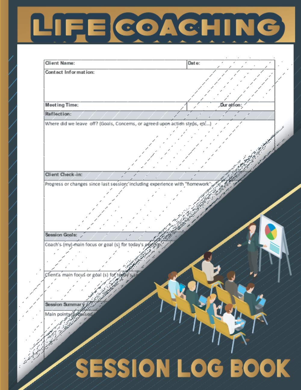 Life Coaching Session Log Book Life Coaching Session Appointment ...